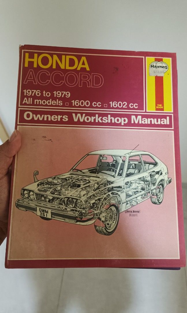Honda Civic / Accord classic car workshop manual, Hobbies & Toys, Books ...