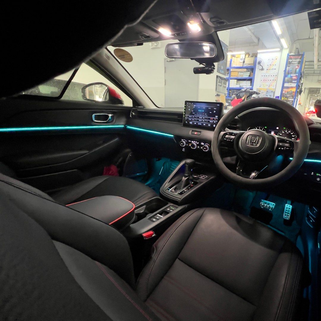 Honda VEZEL 16 Colors Ambient Lighting (Acrylic material), Car Accessories, Accessories on Carousell