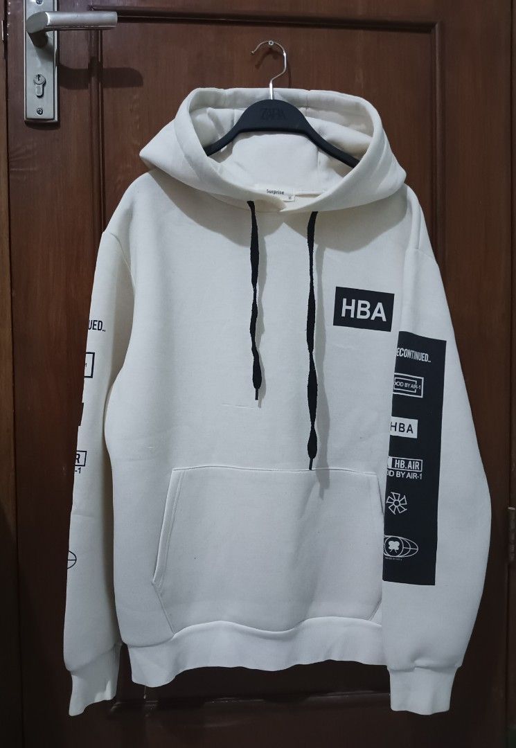 Hoodie HBA Hood by air fashion korea, Fesyen Pria, Pakaian , Baju Luaran di Carousell
