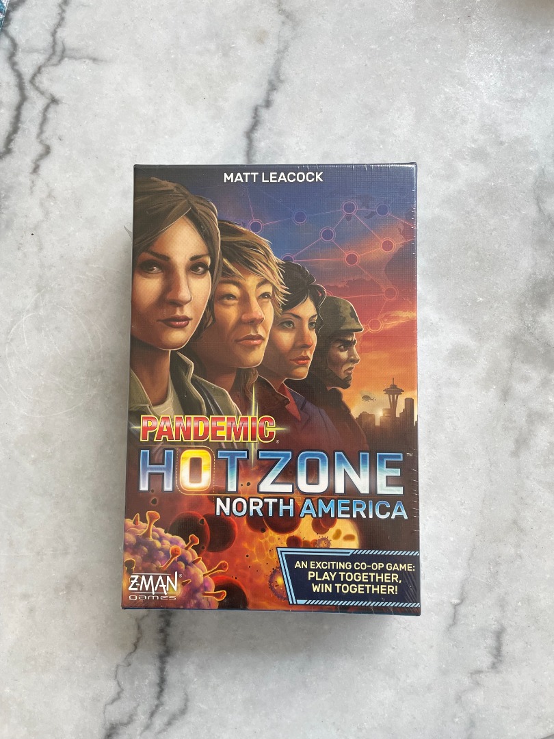 Hot Zone Board Game, Hobbies & Toys, Toys & Games on Carousell