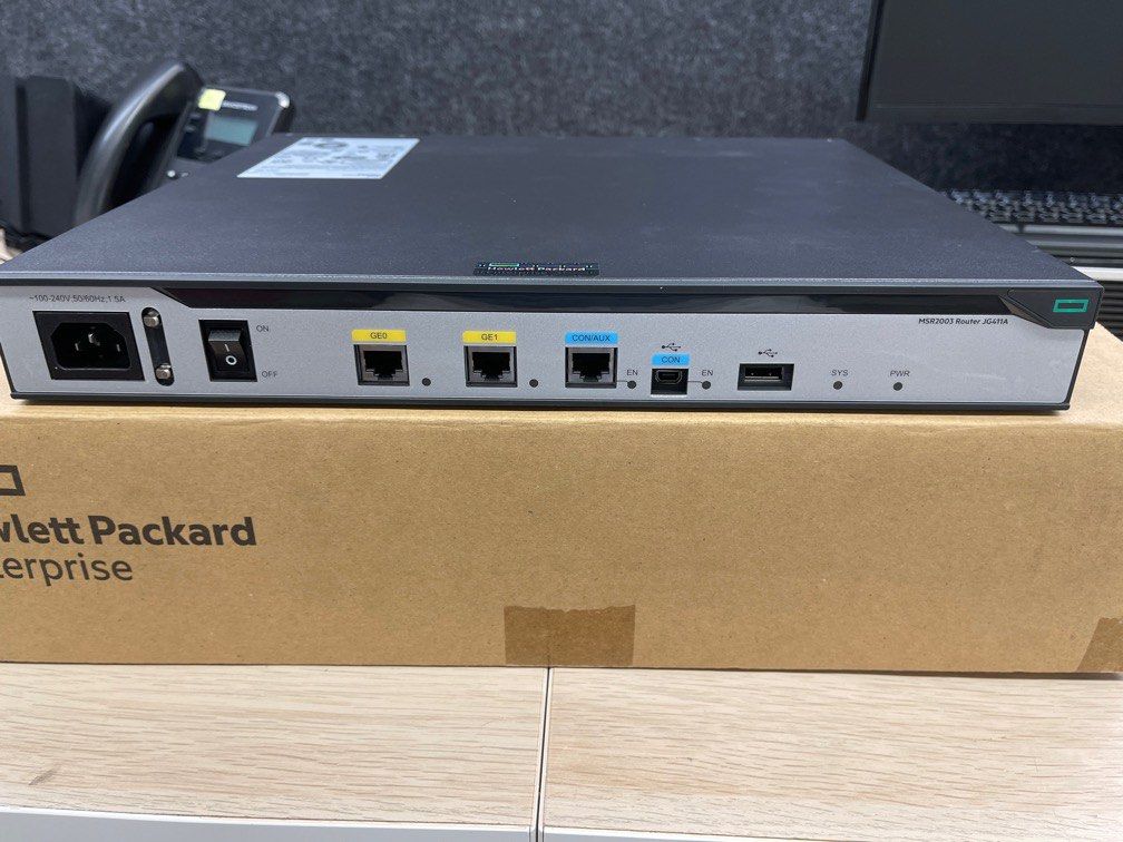 HPE MSR2003 Router JG411A, Computers & Tech, Office & Business ...