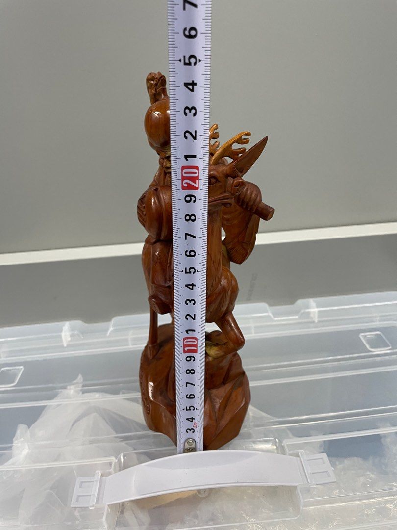 Huan Yang Wood carving rare, Hobbies & Toys, Memorabilia & Collectibles, Vintage Collectibles on ...