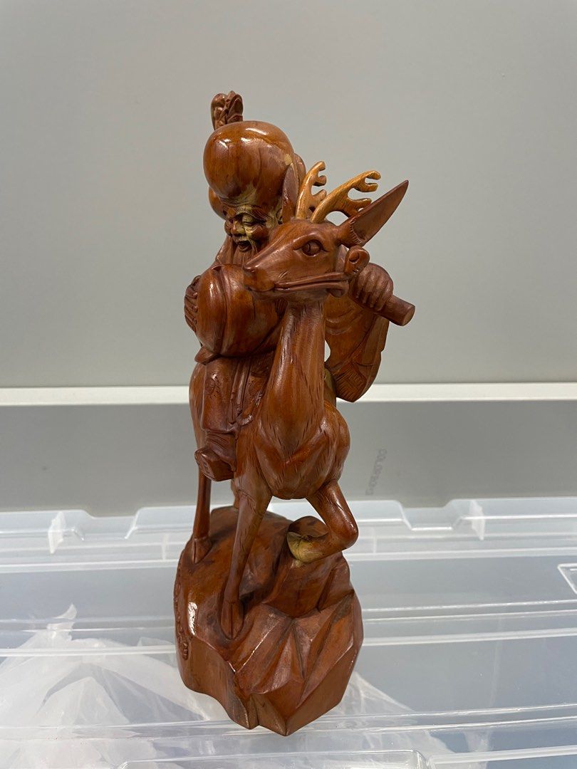 Huan Yang Wood carving rare, Hobbies & Toys, Memorabilia & Collectibles ...