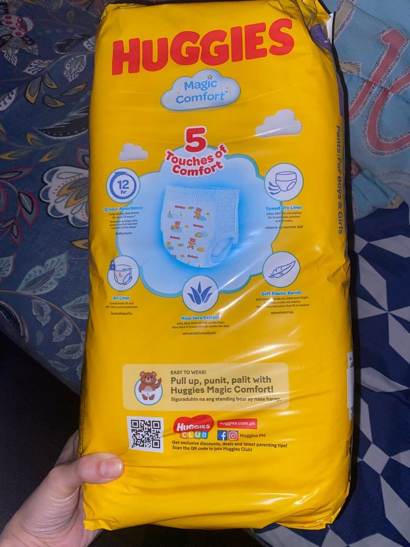 Huggies Magic Comfort Diaper Pants (XL) - 32pcs. per pack, Babies ...