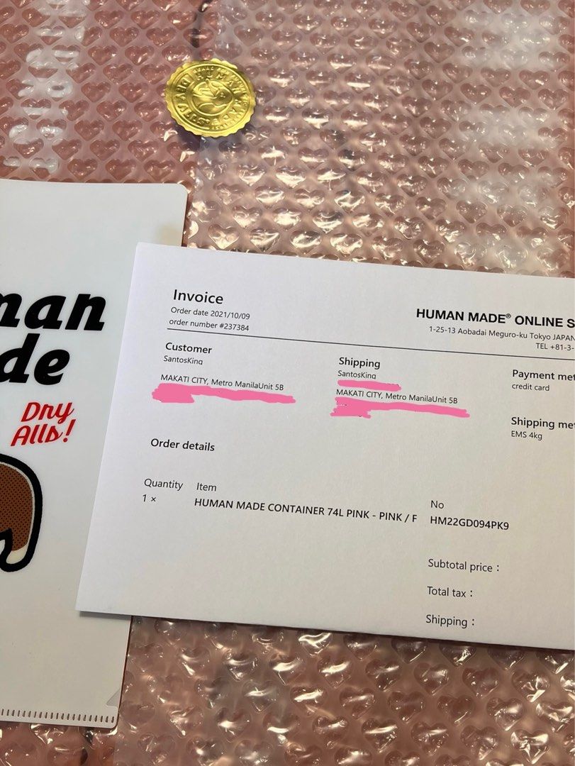 Human Made Crate Container 74L, Furniture & Home Living, Home ...