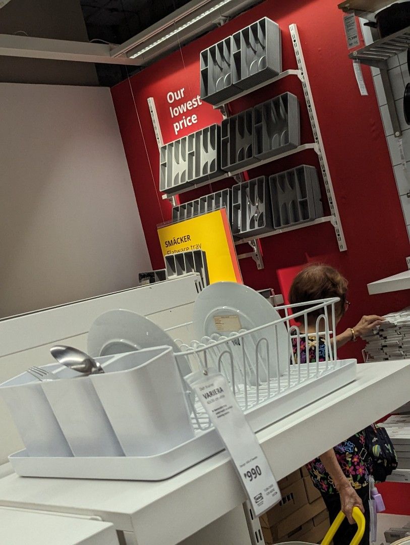 Ikea Dish Drainer / Dish Dryer Rack, Furniture & Home Living, Furniture ...