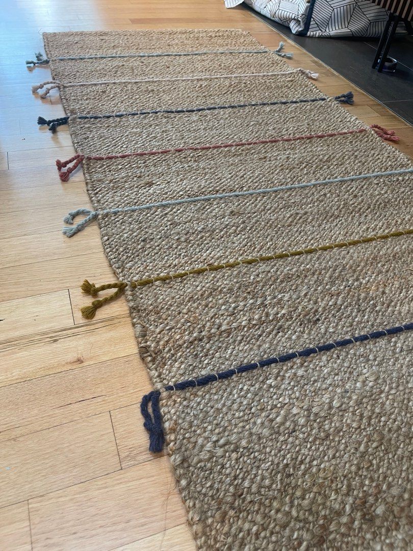 IKEA Jute Rug - RAKLEV, Furniture & Home Living, Home Decor, Carpets ...