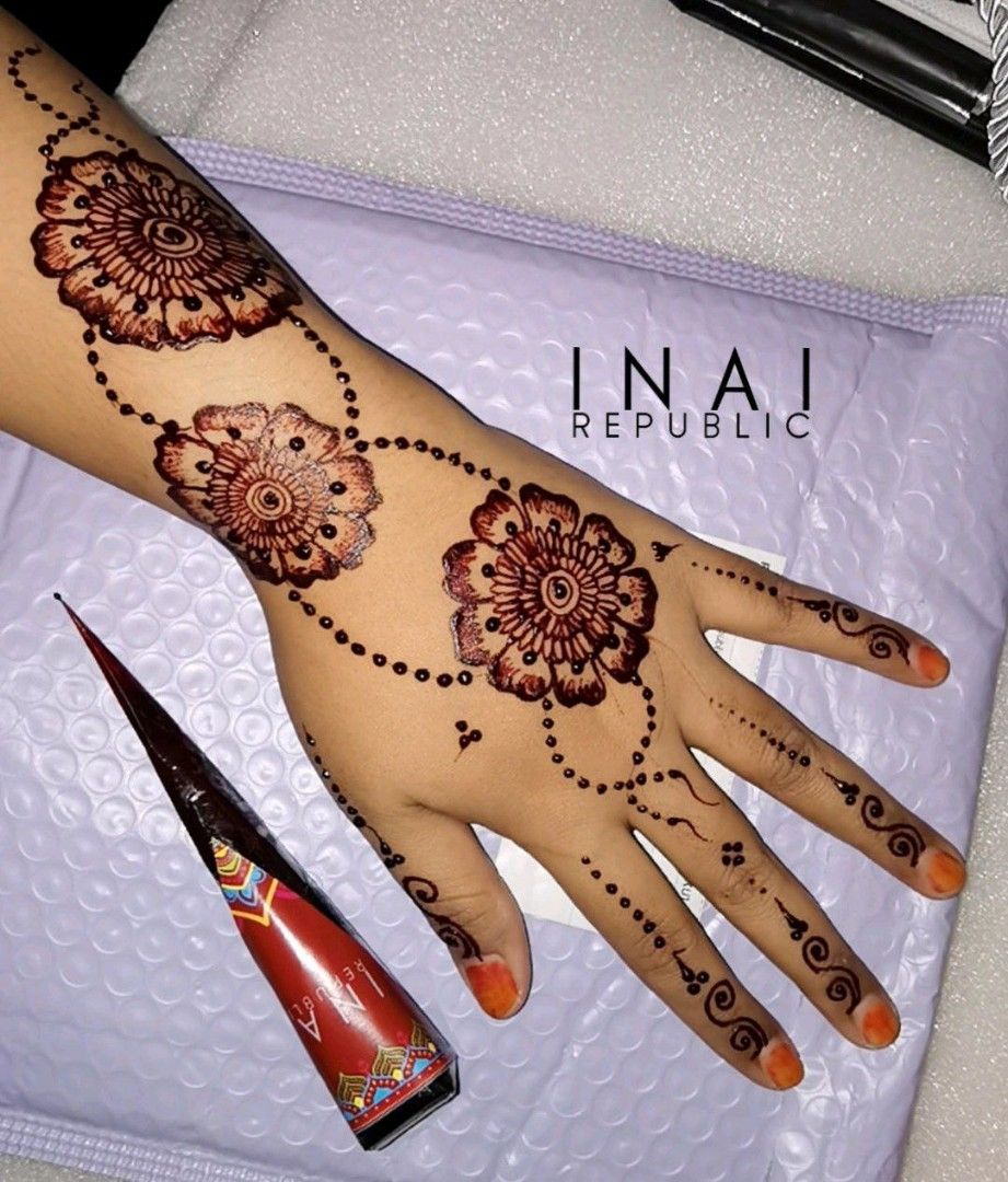 Inai Republic Ukir Henna Cone, Beauty & Personal Care, Hands & Nails on ...