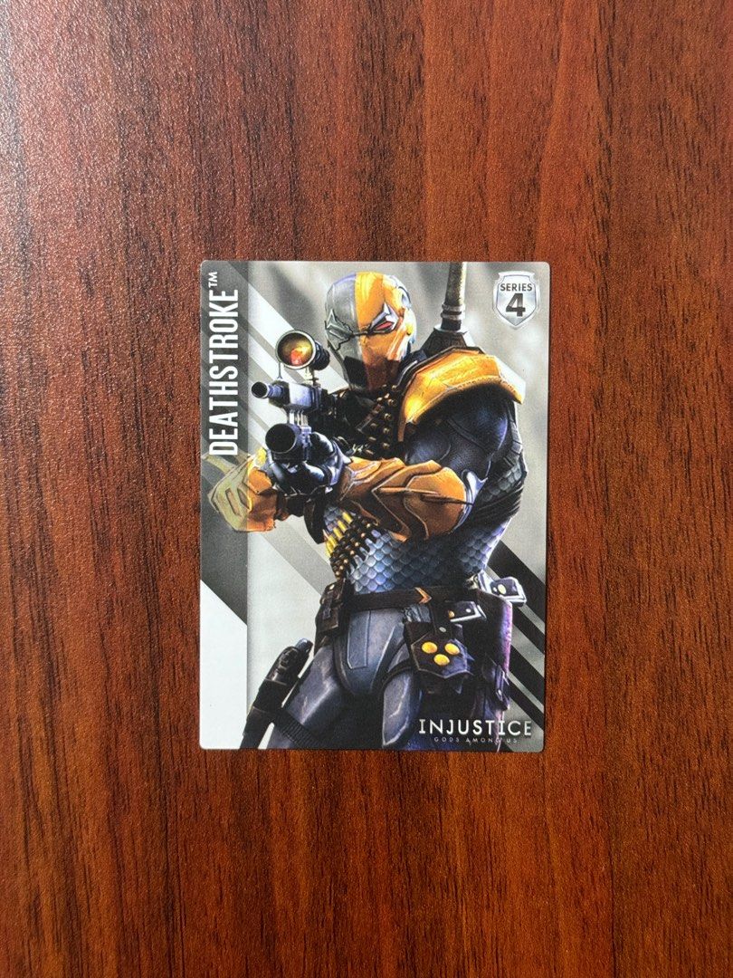 Injustice silver cards, Hobbies & Toys, Toys & Games on Carousell