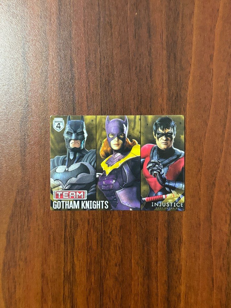 Injustice team and gear cards series 4, Hobbies & Toys, Toys & Games on ...
