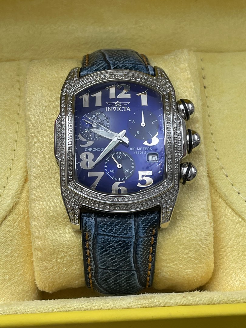 Invicta Diamonds, Luxury, Watches on Carousell