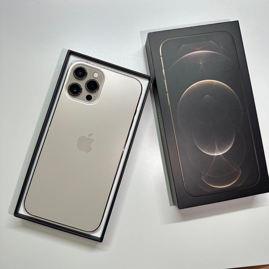 iPhone 12 Pro Max Gold 128GB, Mobile Phones & Gadgets, Mobile Phones ...