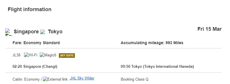 Japan Airline 2-way tickets from Singapore to Japan during Cherry ...