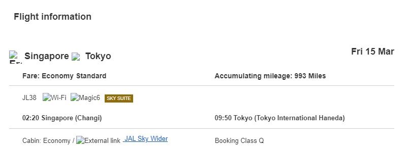 Japan Airline 2-way tickets from Singapore to Japan during Cherry ...