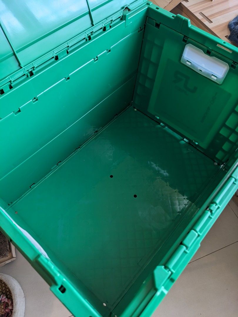 Japan Official JR Freight Railway Company Green Utility Crate, Hobbies ...