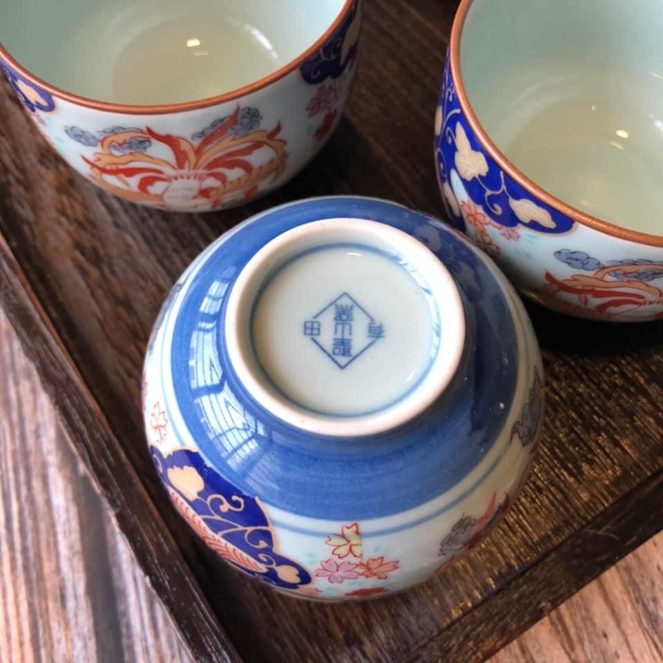 Japanese Imari Tea Set With Phoenix Motif., Furniture & Home Living ...
