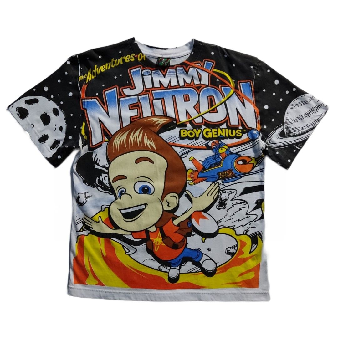 Jimmy Neutron Modern Boot Aop Shirt, Men's Fashion, Tops & Sets ...