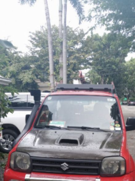 Jimny JB43 Carbon Fiber Hood with Plastic Grill, Car Parts ...