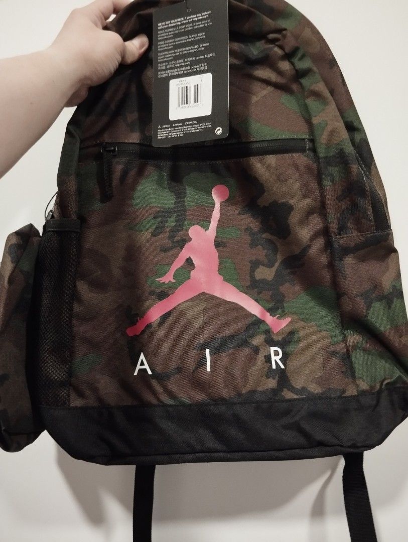 Jordan backpack with small pounch, Men's Fashion, Bags, Backpacks on ...