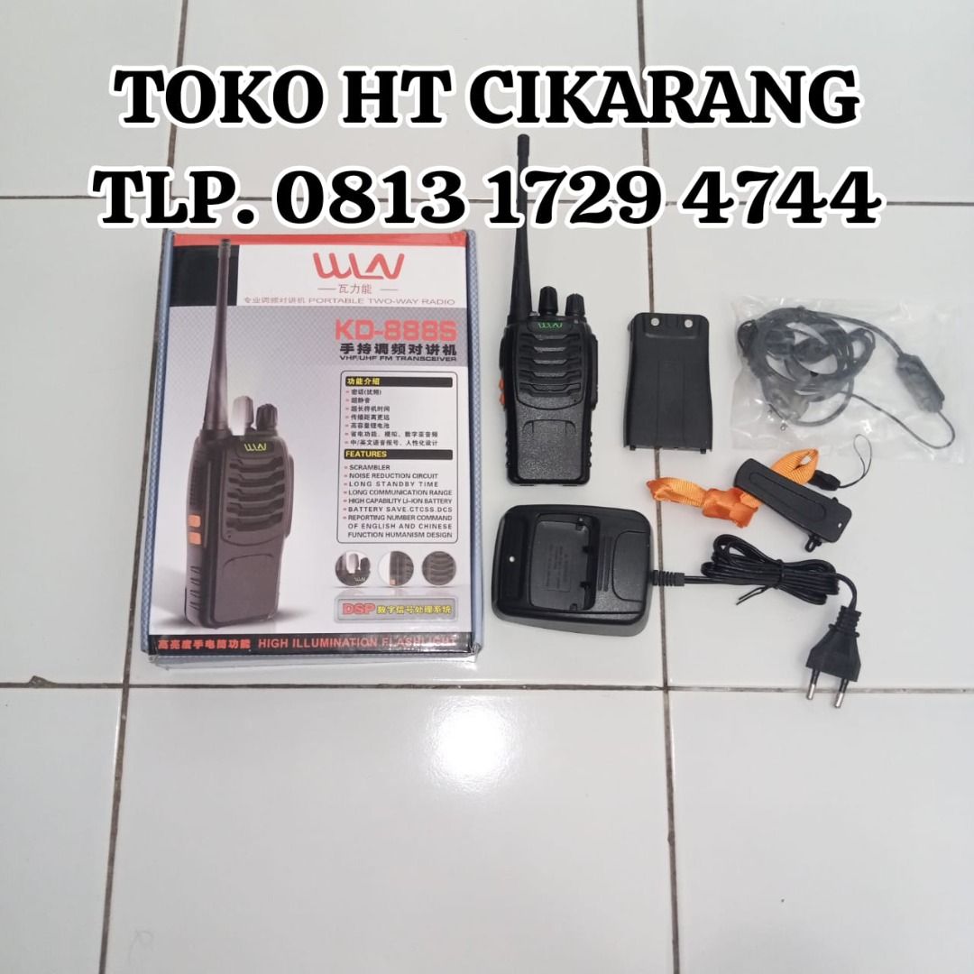 Jual HT WLN KD-C888S di Cikarang, Elektronik, Lainnya di Carousell