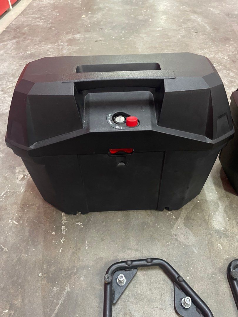 Kappa side boxes with rack, Motorcycles, Motorcycle Accessories on ...