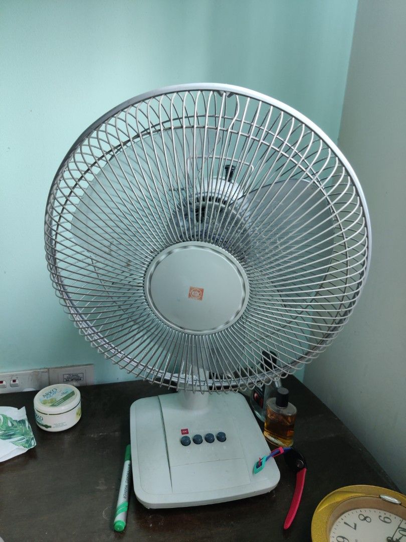 Kdk brand table fan big size, Furniture & Home Living, Lighting & Fans ...