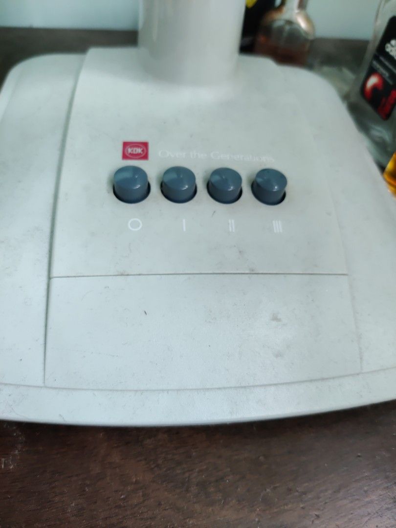 Kdk brand table fan big size, Furniture & Home Living, Lighting & Fans ...