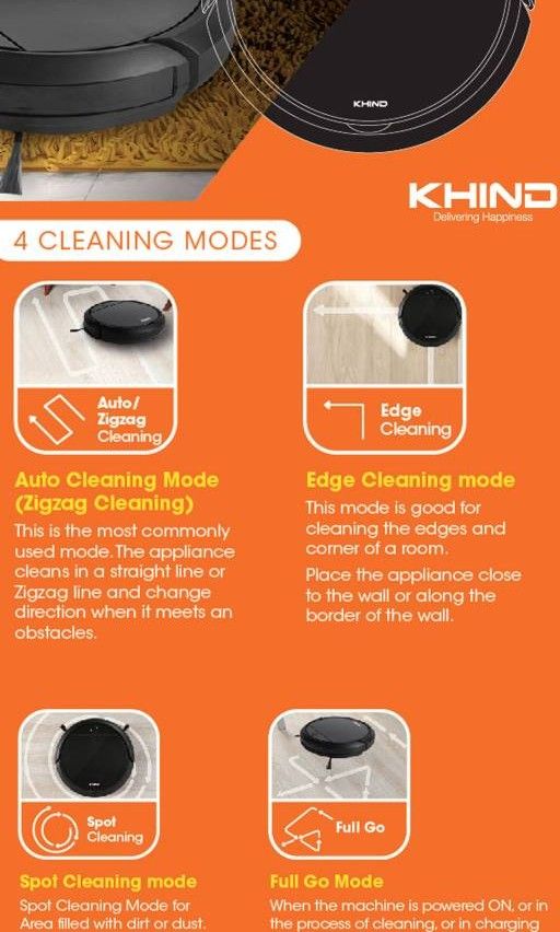 Khind Robotic Vacuum, TV & Home Appliances, Vacuum Cleaner ...