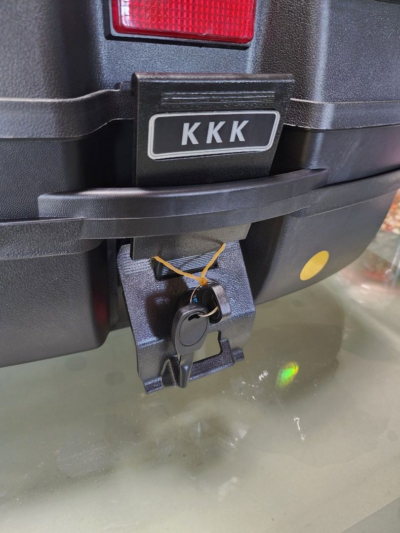 KKK Top Box 55l, Motorcycles, Motorcycle Accessories on Carousell