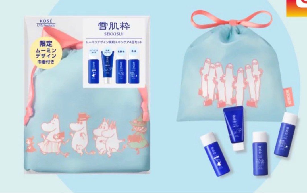 Kose x Moomin, Beauty & Personal Care, Face, Face Care on Carousell