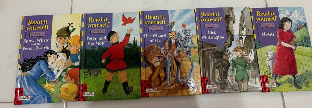Ladybird series level 4 story books, Hobbies & Toys, Books & Magazines ...