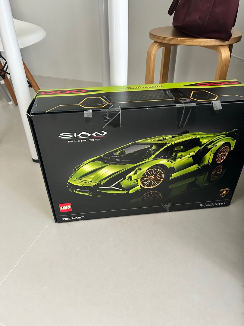 Lamborghini Sian Lego Technic, Hobbies & Toys, Toys & Games on Carousell