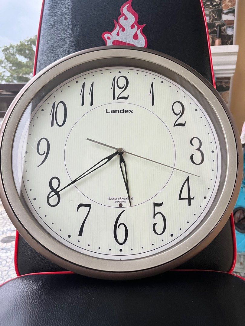 Landex Wall Clock, Furniture & Home Living, Home Decor, Clocks on Carousell