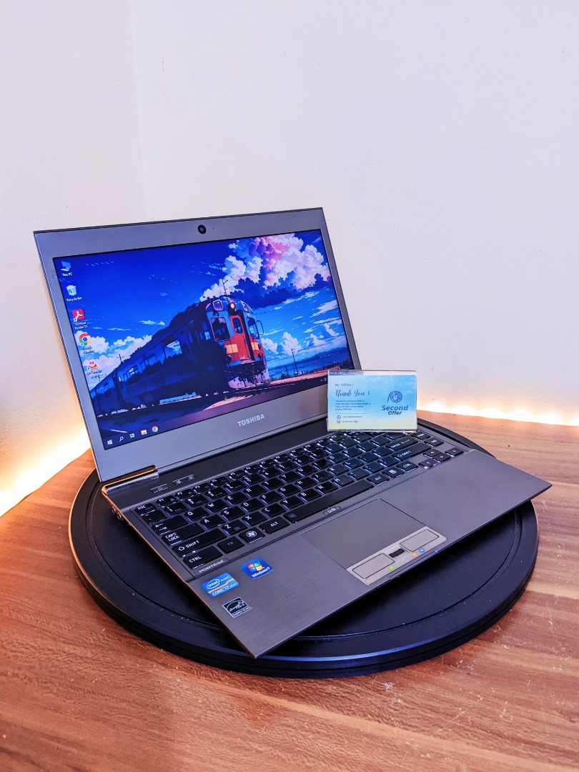 Laptop Slim core i7 RAM 8GB SSD 128GB Toshiba Portege Z830, Elektronik, Komputer, Laptop di ...