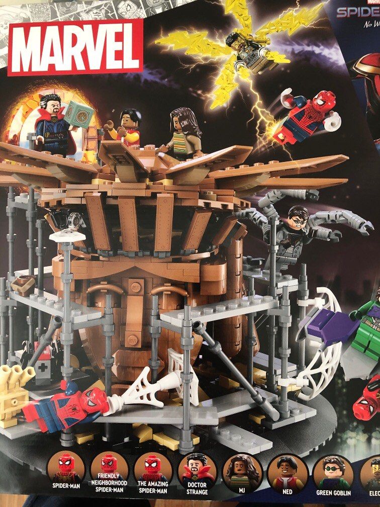 LEGO 76231 and Marvel Figs, Hobbies & Toys, Toys & Games on Carousell