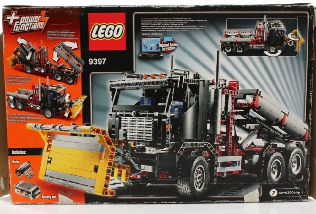 Lego 9397 Technic Logging Truck 2-in-1, Hobbies & Toys, Toys & Games on ...