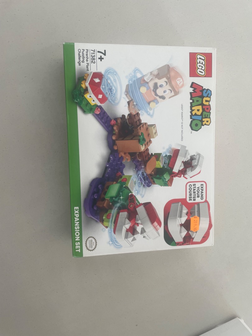 Lego Mario 71382 Piranha Plant Puzzling Challenge - Expansion Set ...