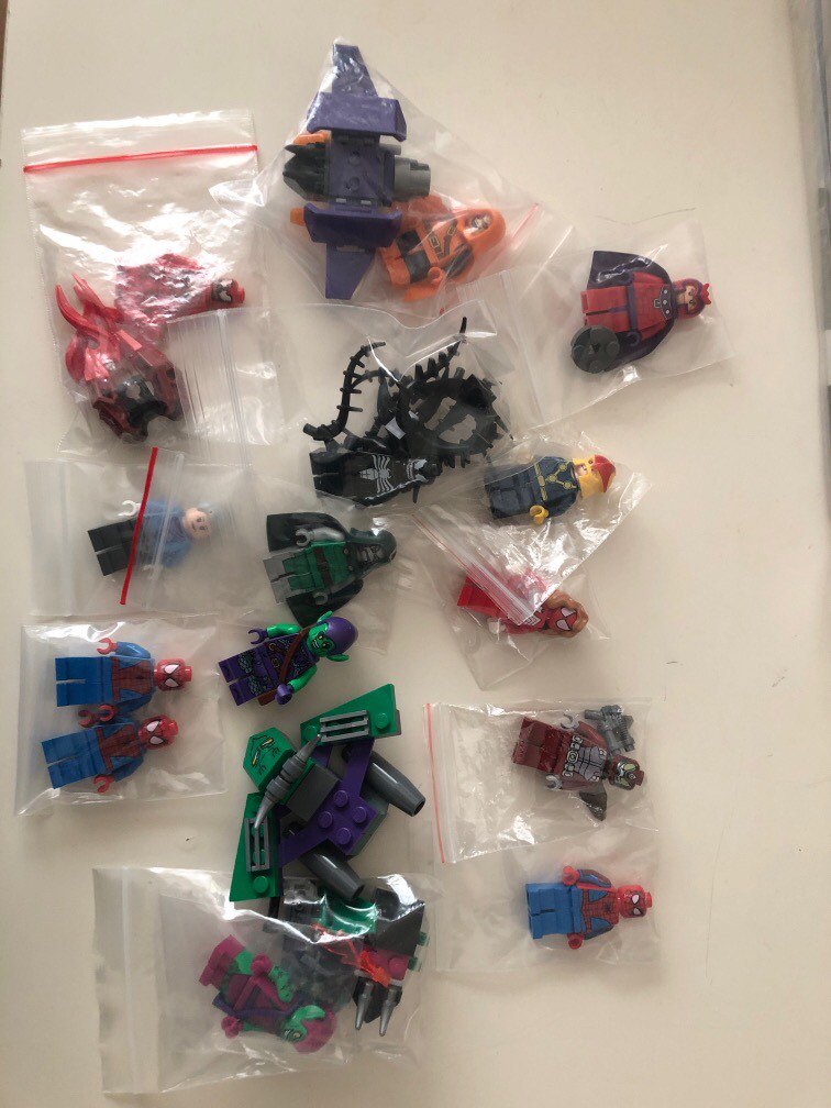 LEGO Spider Man Figs (WTS with builds), Hobbies & Toys, Toys & Games on ...
