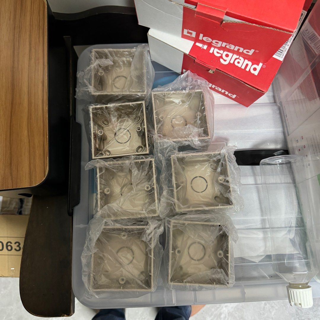 LeGrand Galion Champagne Surface Mounting Box, TV & Home Appliances ...