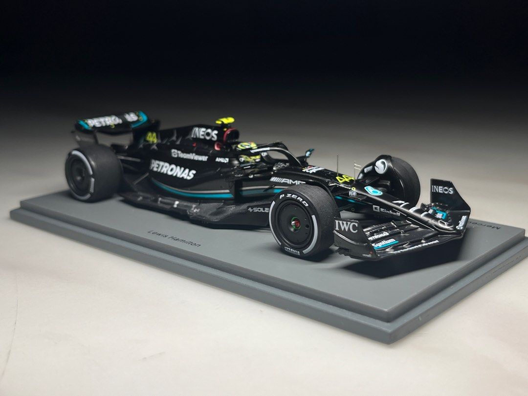 Lewis Hamilton 2023 Australian GP Runner-Up Mercedes-AMG W14 Spark 1:43 ...