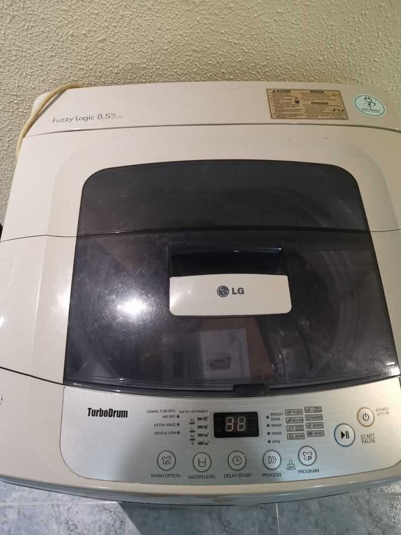 LG 8.5kg Washing machine, TV & Home Appliances, Washing Machines and ...