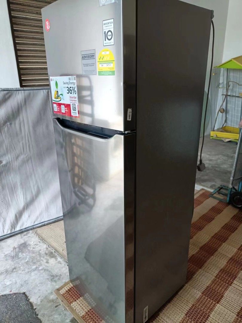 LG two doors Fridge 253L, TV & Home Appliances, Kitchen Appliances ...