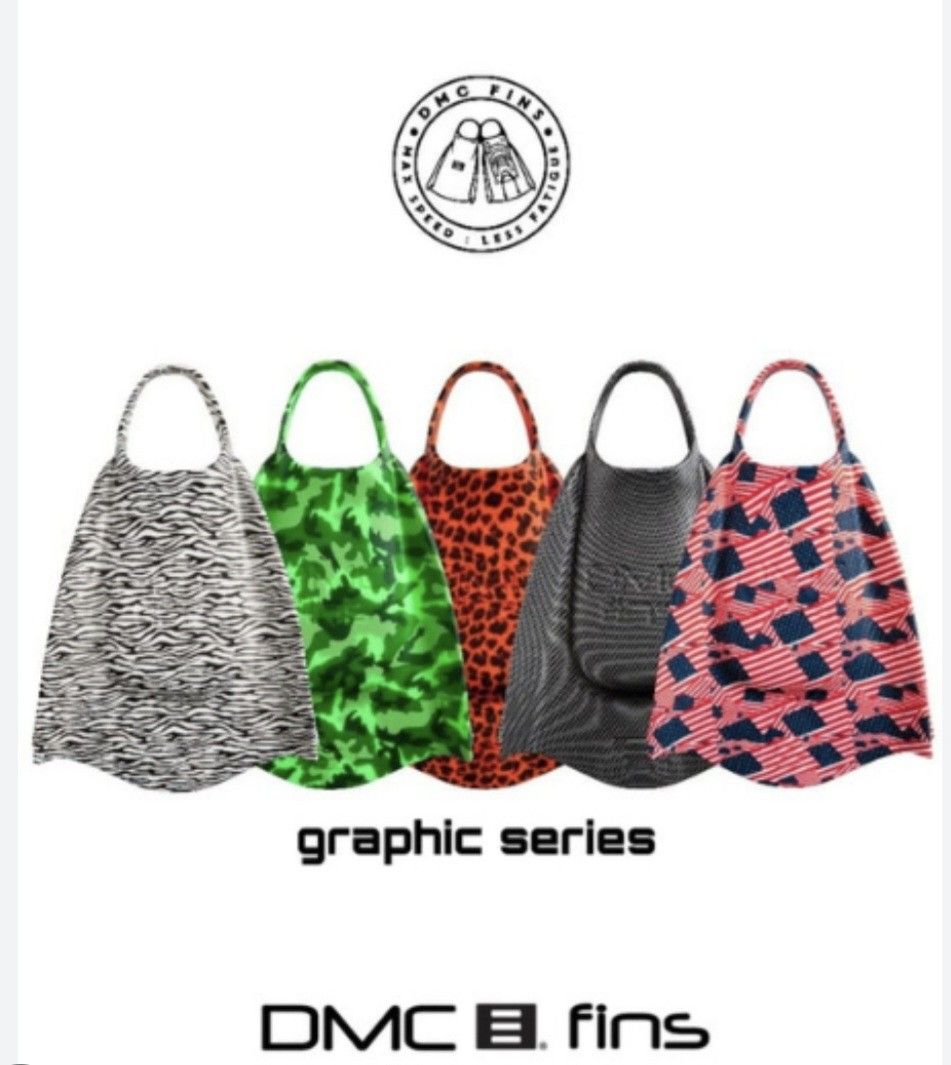 Limited edition DMC fins - Elite 2 (graphic range), Sports Equipment ...
