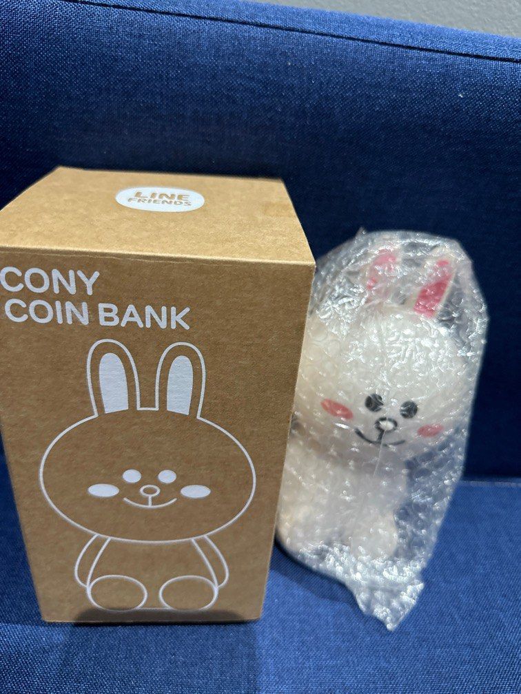 Line Friends Coin Bank (Brown and Cony), Hobbies & Toys, Memorabilia ...