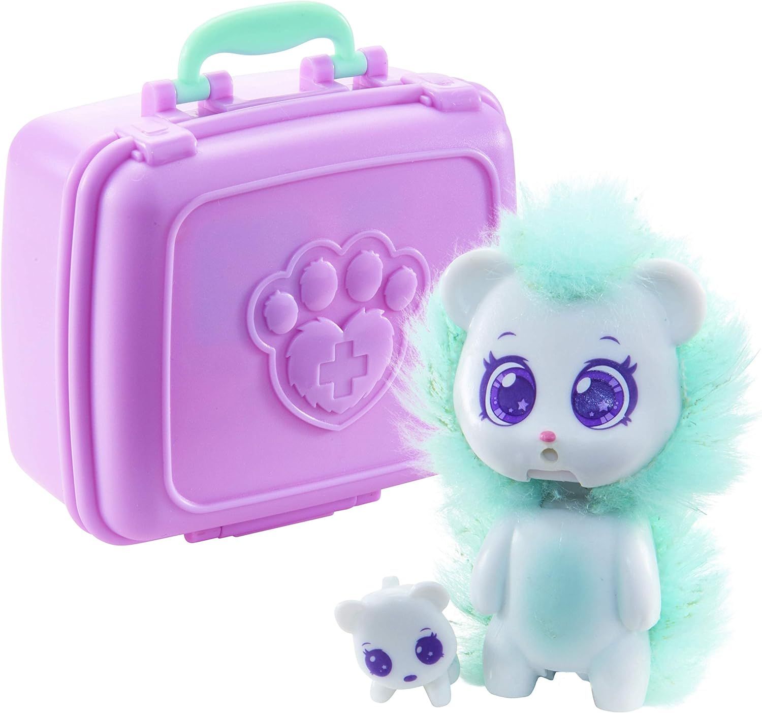 Little Live Pets Scruff Surprise Vet Rescue - Vet Set with Polar Bear Family - Mini Collectable ...