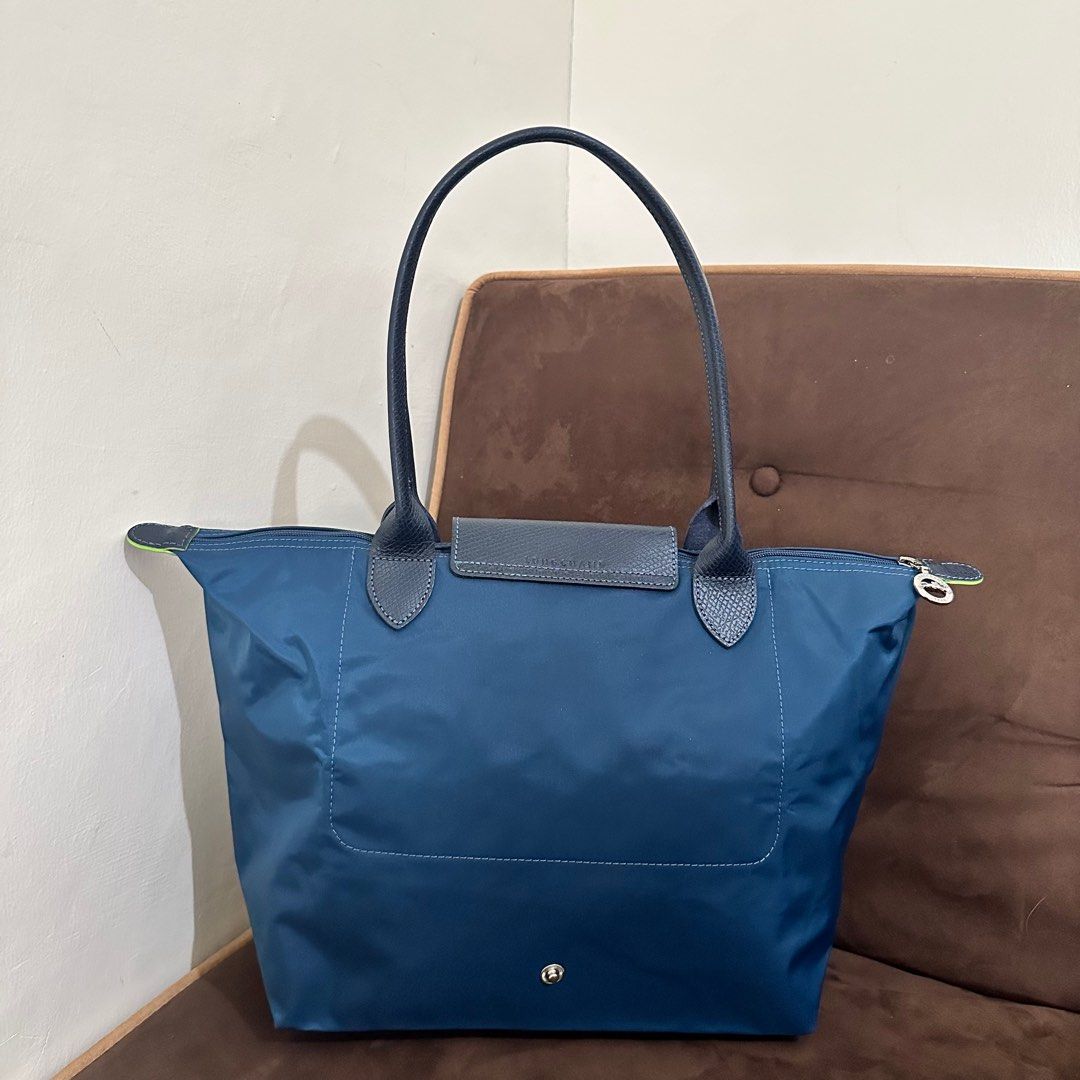 Longchamp Le pliage Ocean Blue, Luxury, Bags & Wallets on Carousell