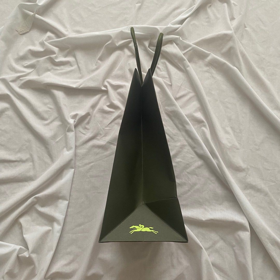 Longchamp Paper Bag, Luxury, Bags & Wallets on Carousell