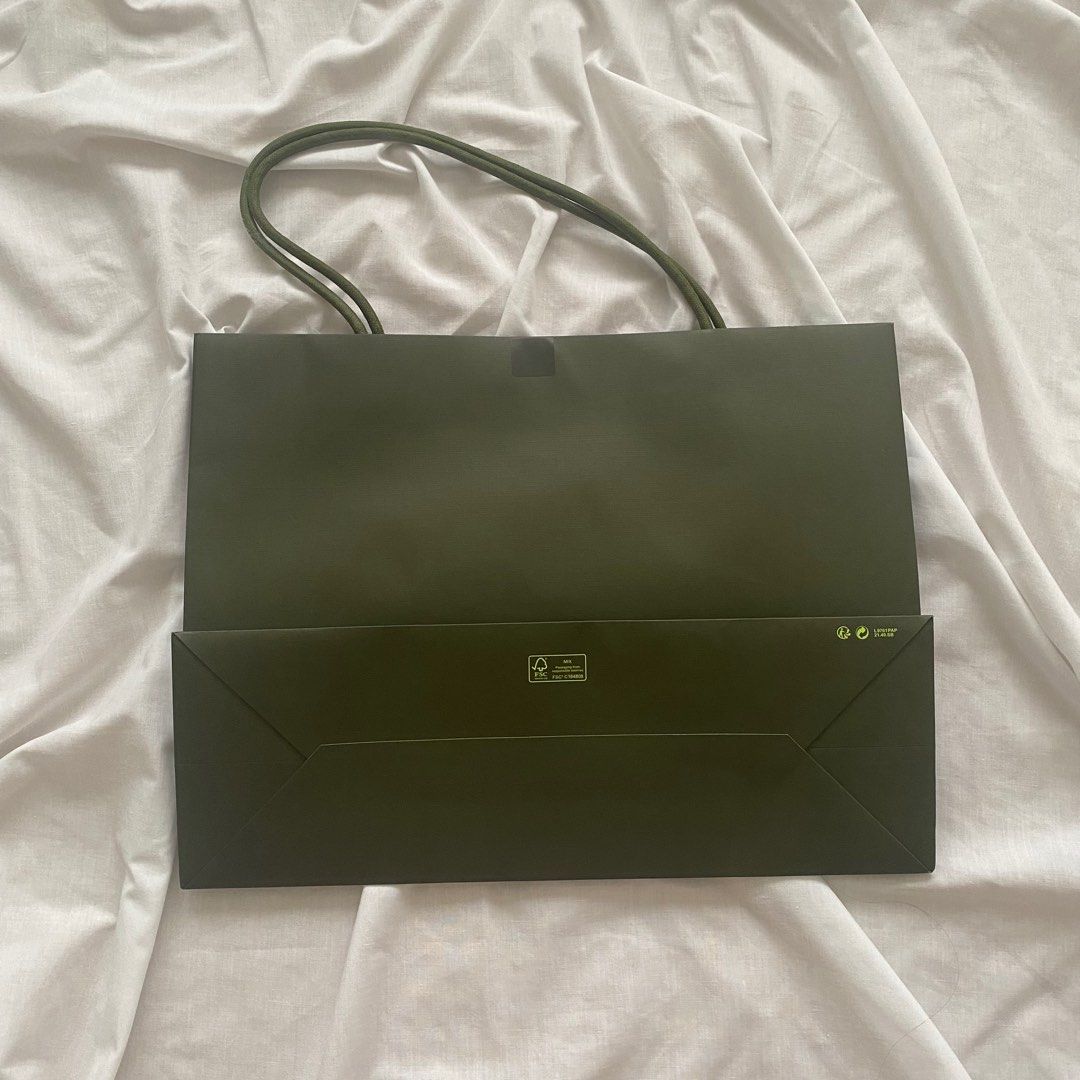 Longchamp Paper Bag, Luxury, Bags & Wallets on Carousell