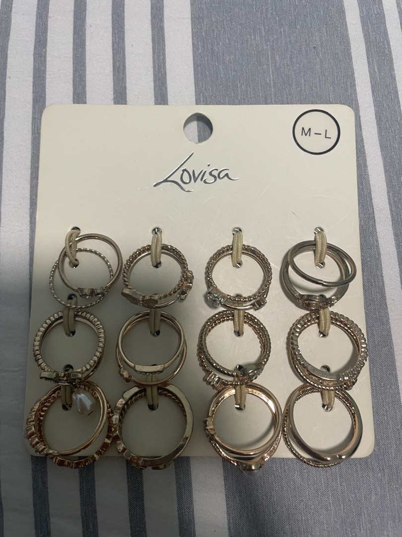 Lovisa Rings, Women's Fashion, Jewelry & Organisers, Rings on Carousell