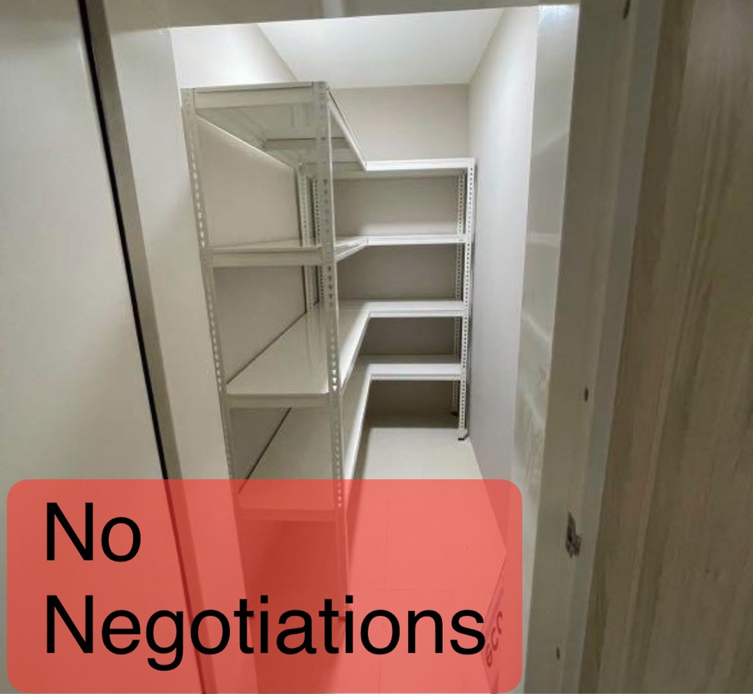 L-shape shelves and 2 x standard racks, Furniture & Home Living ...